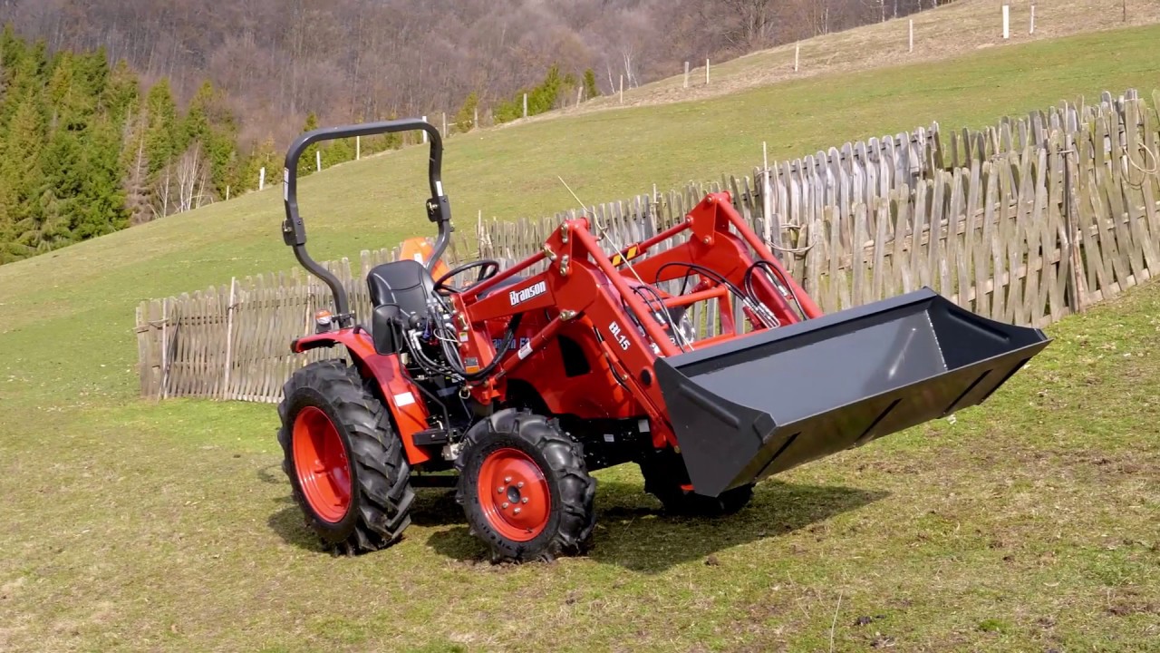 Traktor TYM - Branson F36Rn - YouTube
