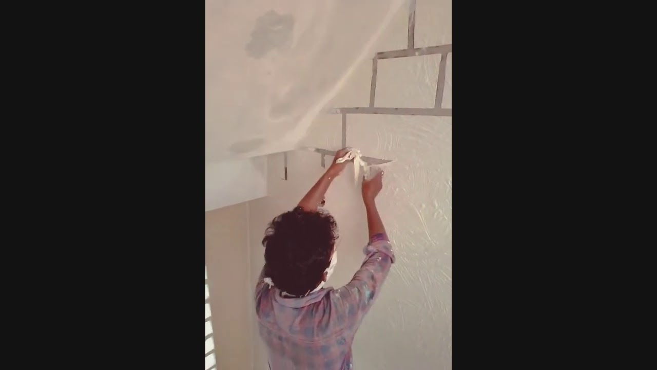 3D tails design on the walls - YouTube