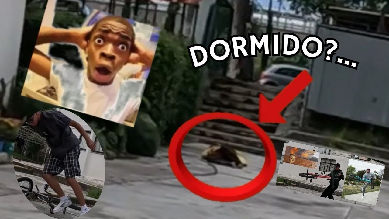 QUE HACE ESA PERSONA TIRADA? (otro video de memes y bmx). - YouTube