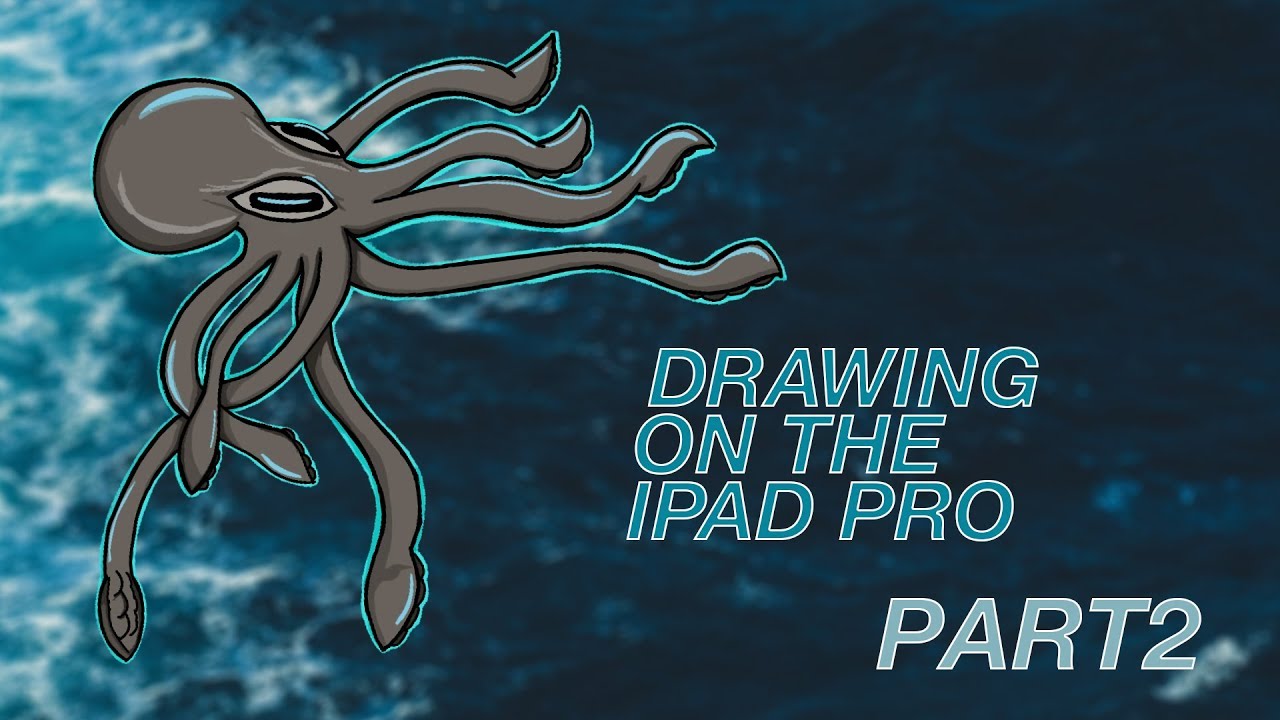 Octo Drawing (Ipad Pro) Prt2 - YouTube