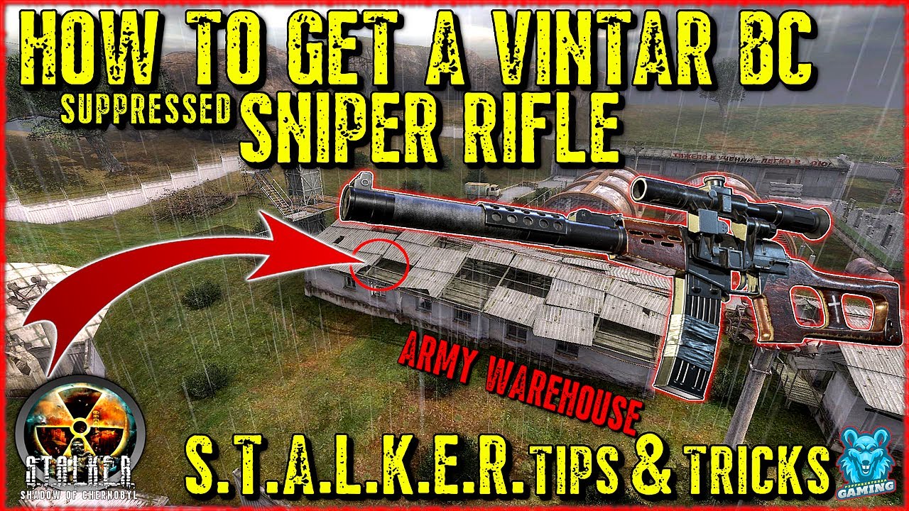 How To Get A Vintar BC Sniper Rifle | S.T.A.L.K.E.R. Shadow of ...