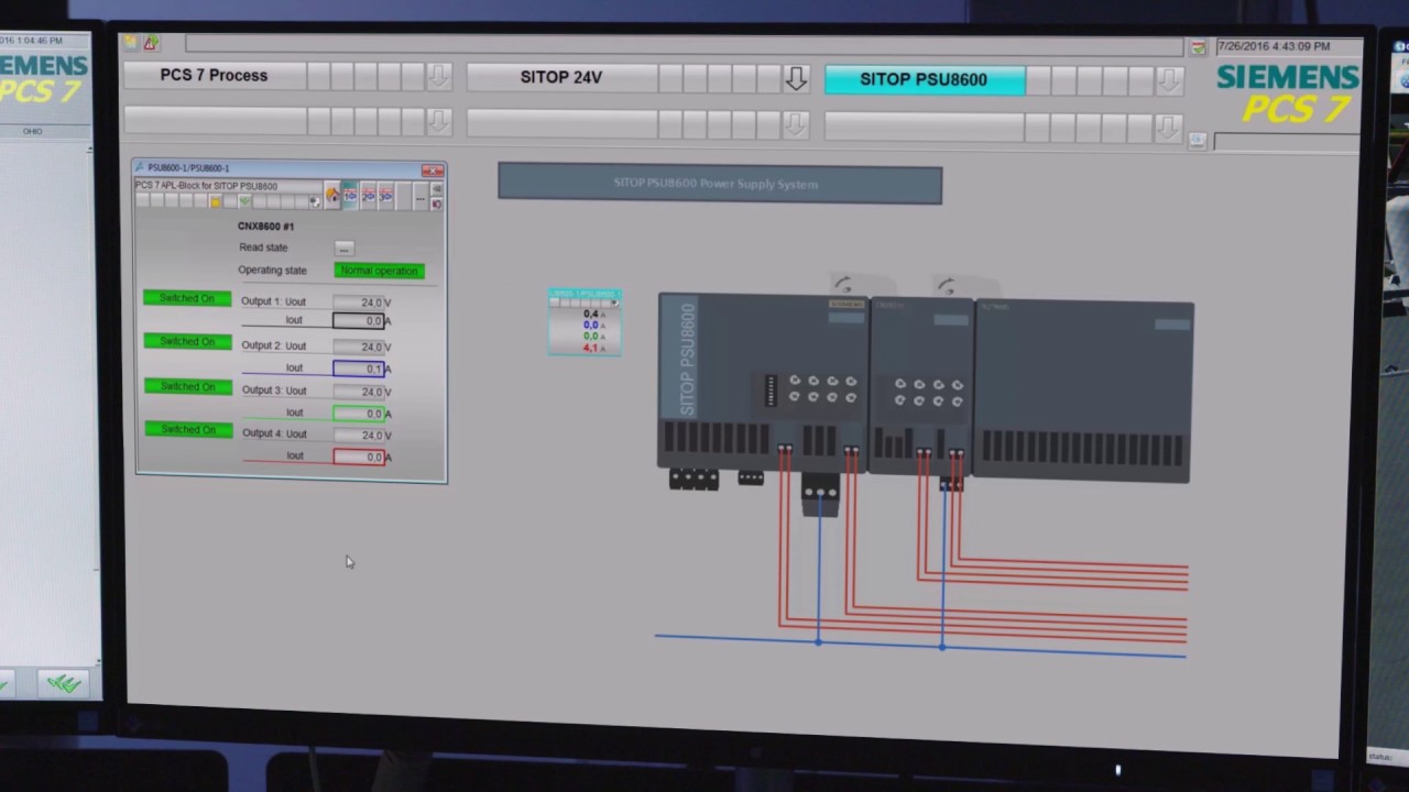 Modular power supply system with profinet - YouTube