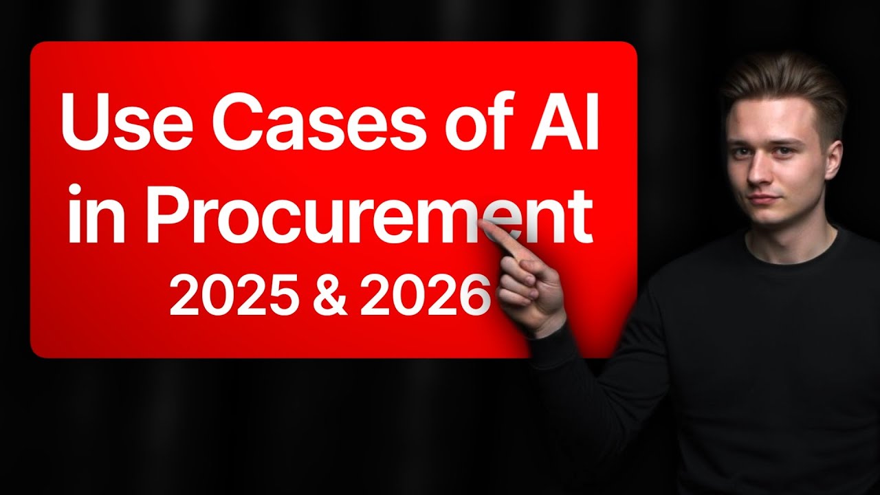 4 Use cases of AI in Procurement 2025 & 2026 - YouTube