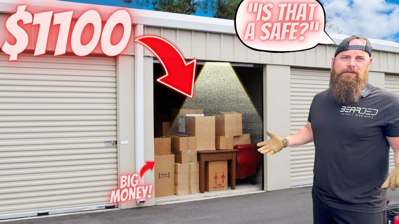 This $1100 storage unit was full of surprises!!!! Big Money found ...