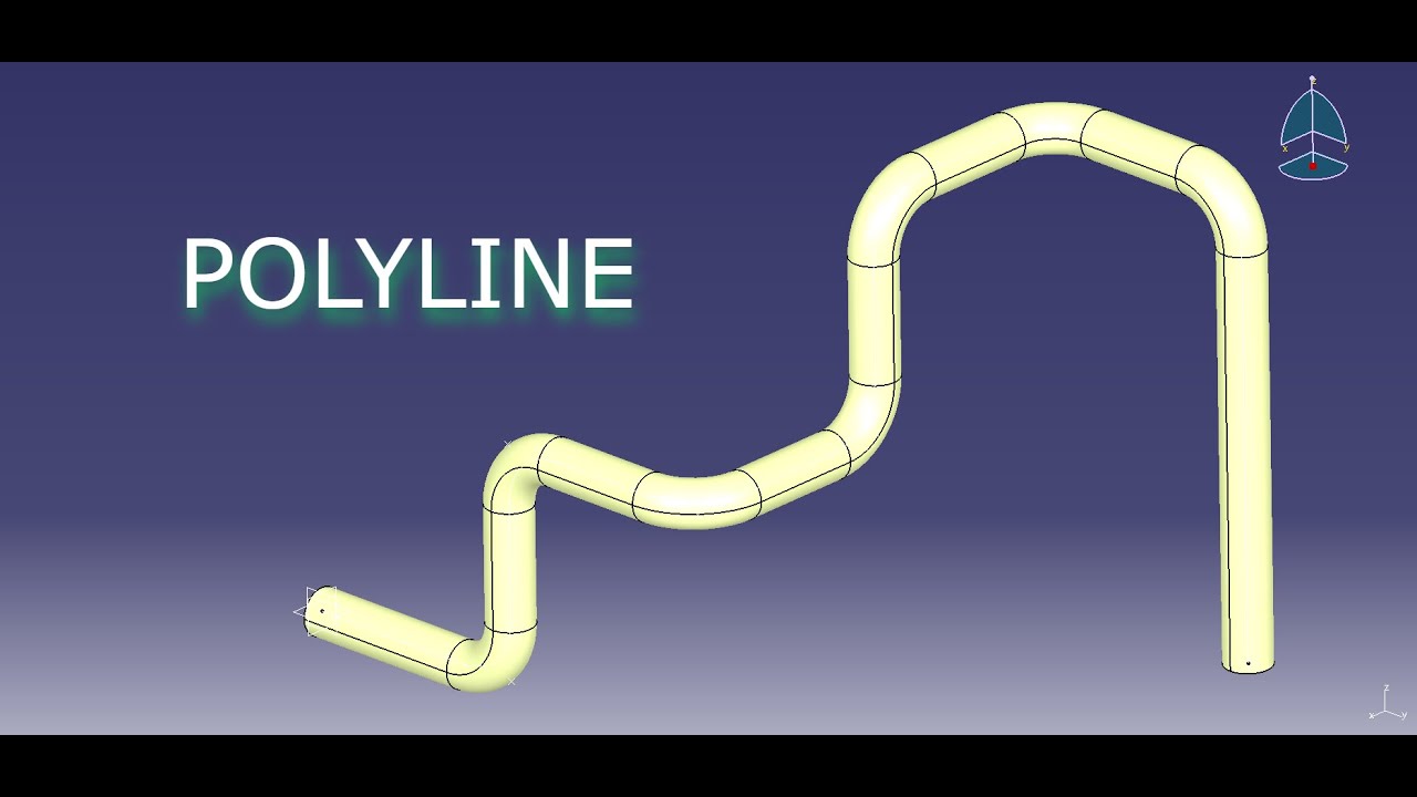 Polyline - CATIA V5 - CATIALOG - YouTube