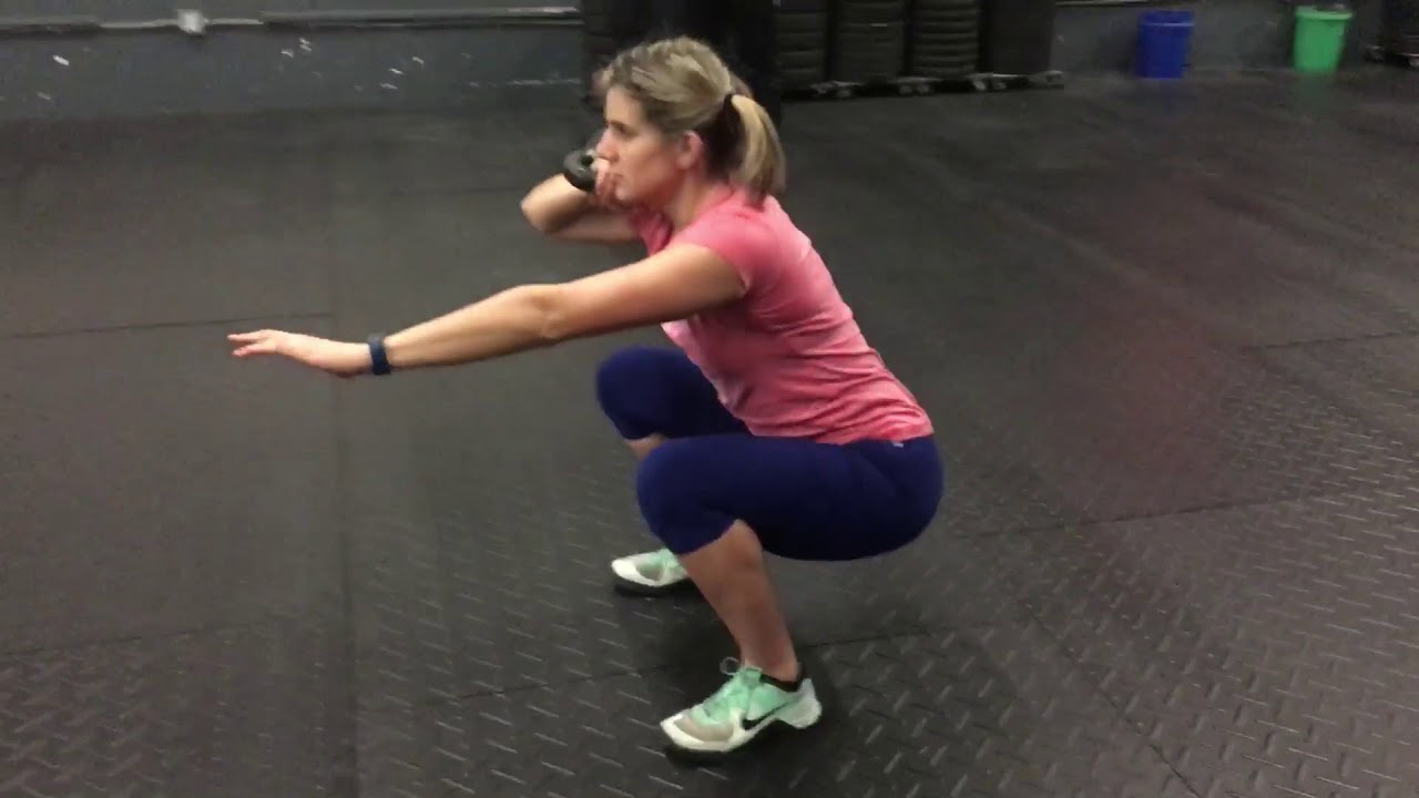 SA KB Front Rack Squat Hold w/Shoulder Flexion - YouTube