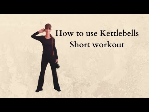 How to use Kettlebells, short workout. - YouTube