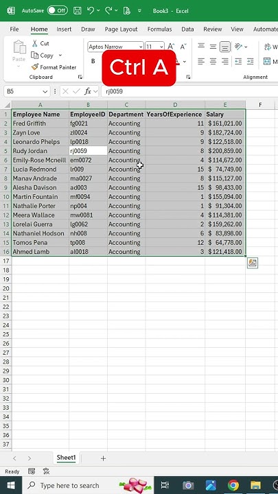 How to Drag and Move Data in Excel Without Copying - YouTube