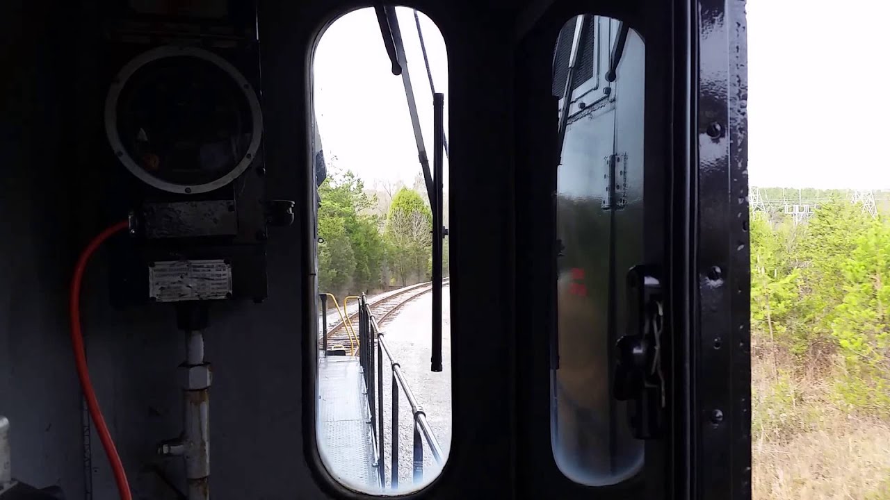 Cab Ride in Norfolk and Western EMD GP30 #522 - YouTube