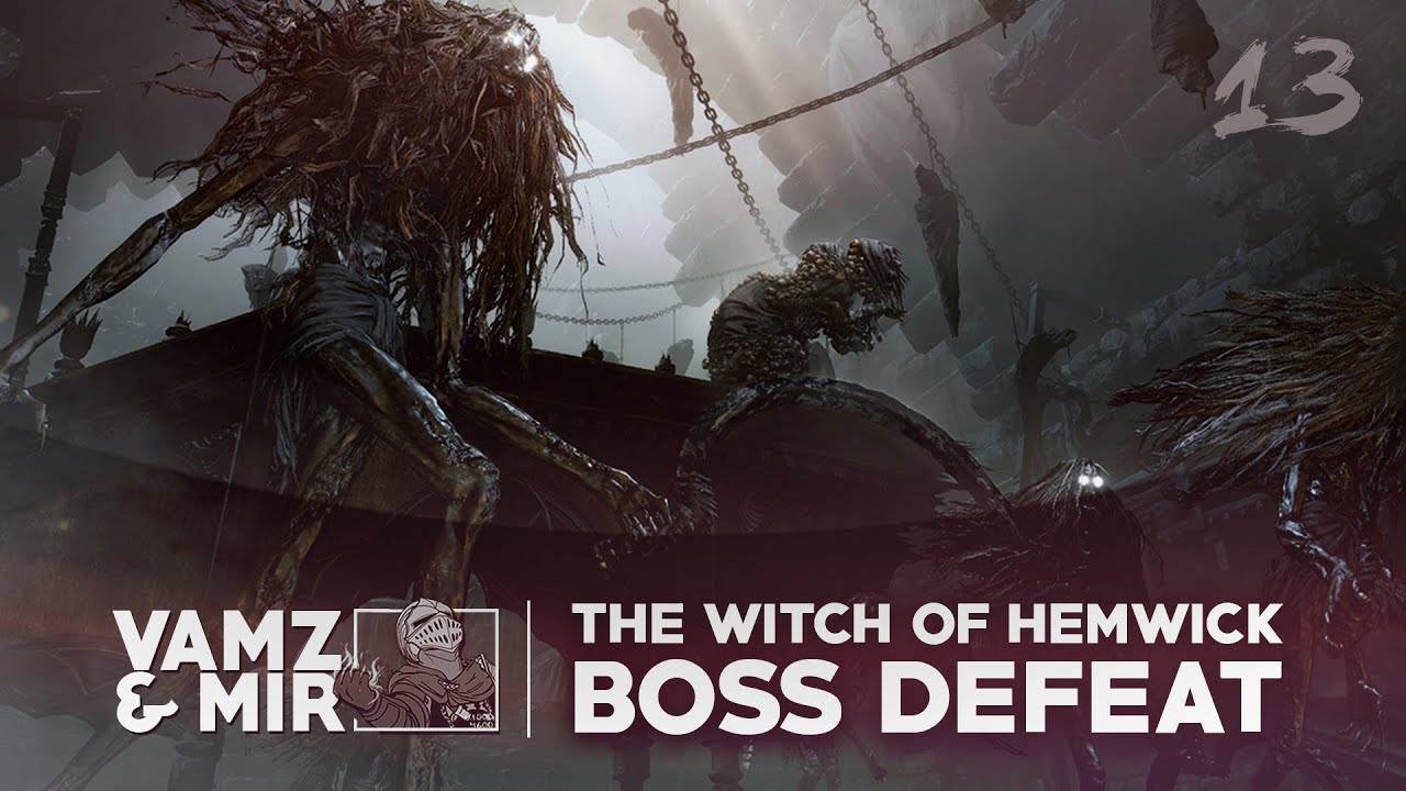 Bloodborne - Part 13 - The Witch Of Hemwick Boss, Rune Workshop Tool ...