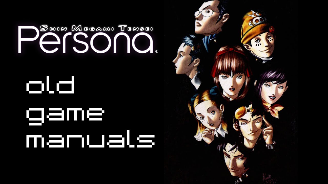 Persona Game Manuals - YouTube