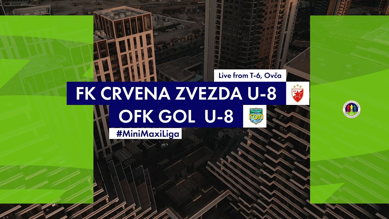 FK CRVENA ZVEZDA (U-8) - OFK GOL (U-8) - (T-6, 15.11.2025.) - 1. KOLO ...