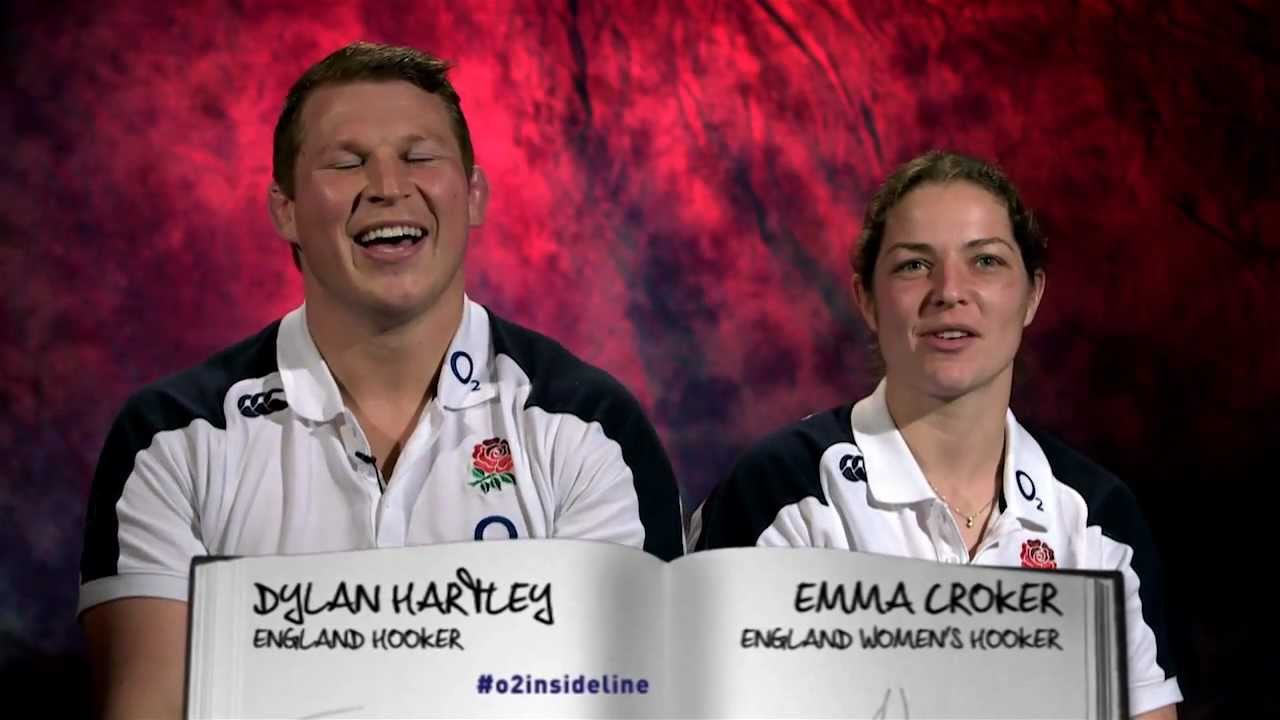 O2 Inside Line Dylan Hartley and Emma Croker reveal all - YouTube