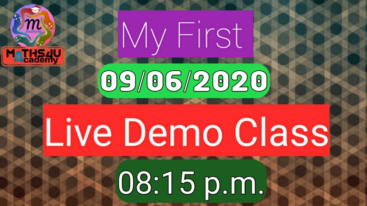 Live Demo Stream - YouTube