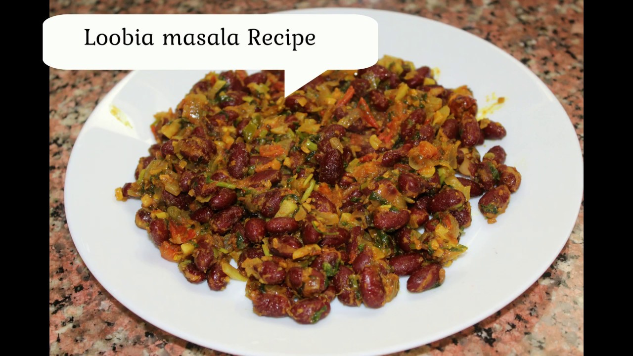 .How To Make Loobia Masala Recipe By Bismillah Village Food. - YouTube