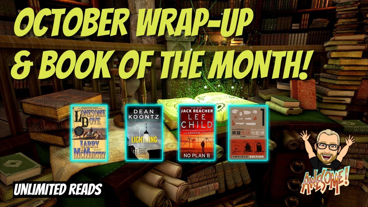 October Wrap Up and Book of the Month! - YouTube