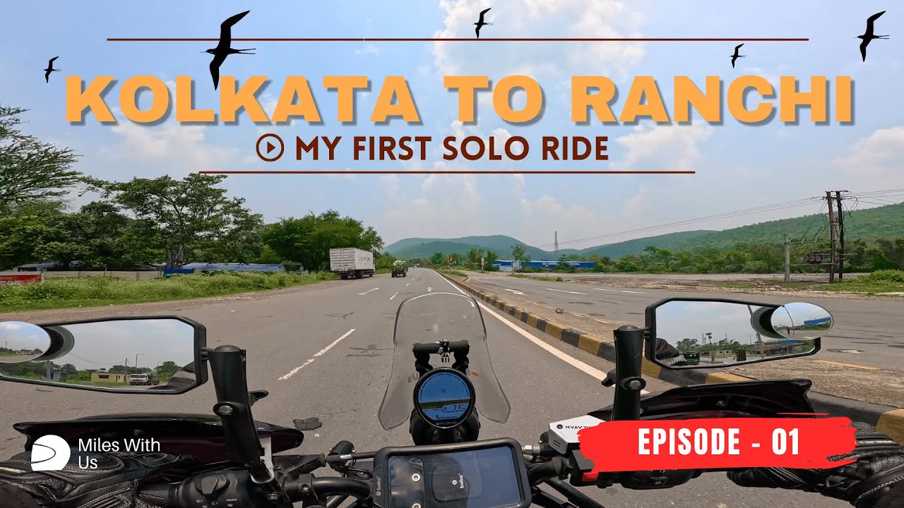 My First Solo Ride | Kolkata to Ranchi on Himalayan 450 | One Man, One ...
