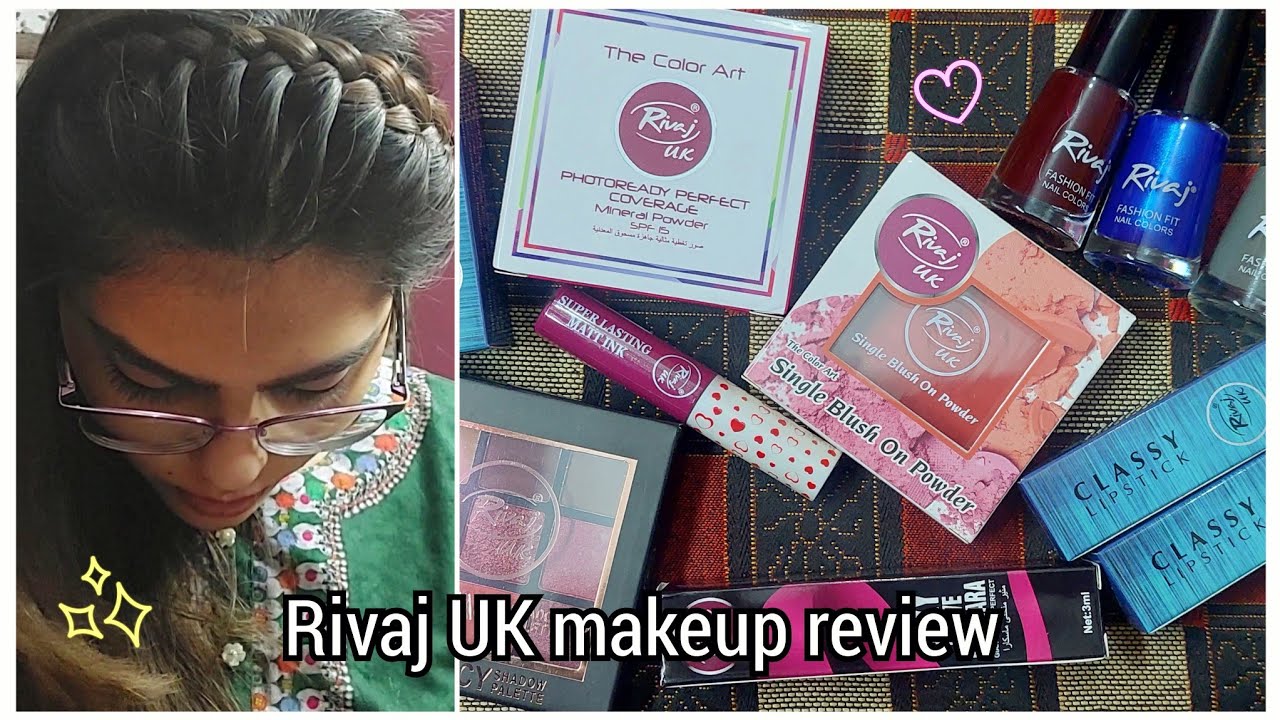 Rivaj complete make up shopping in Rs 3000 | Rivaj product review ...