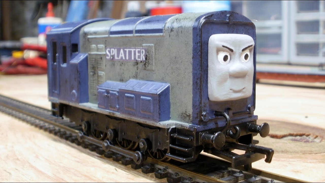 Custom HO Scale Splatter - Test Run (Comissioned by Captain Rolls ...