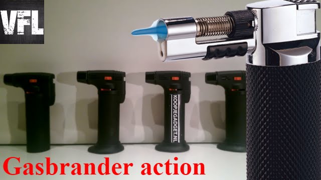 Gasbrander action - YouTube