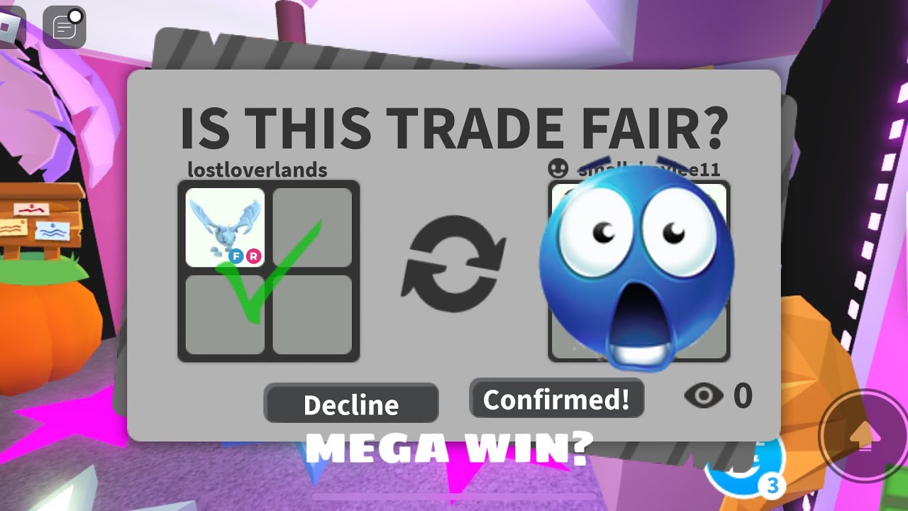 adopt me trading montage + getting a big OP for frost dragon 😳😱. - YouTube