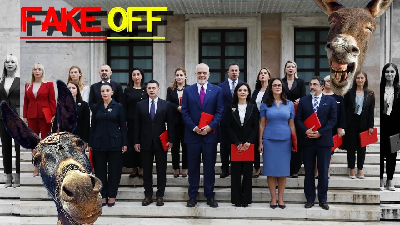 Fake OFF - Dhuratë, një gomar qeverisë - 5 Prill 2023 - Vizion Plus ...