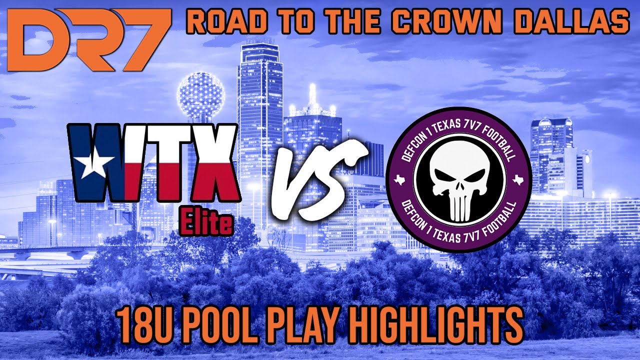 7on7 Football Highlights | WTX Elite 18u vs DEFCON Texas at DR7 Dallas ...