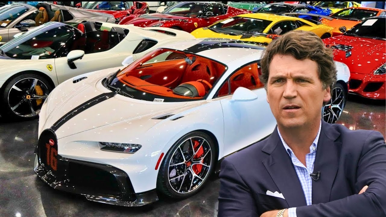 Tucker Carlson's Luxurious Car collections - YouTube