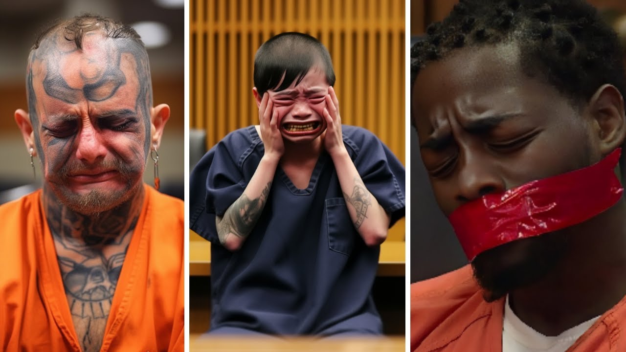 5 BRUTAL KILLERS Crying In Court... - YouTube