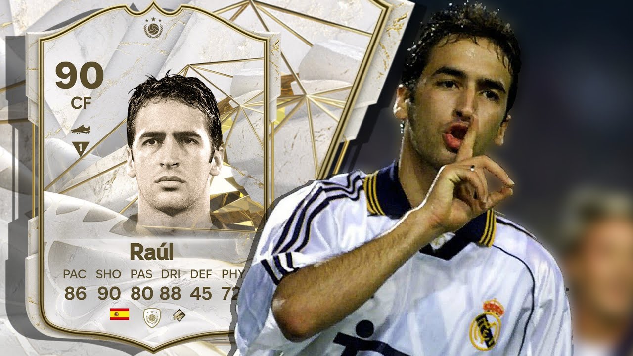 90 ICON RAUL PLAYER REVIEW FC 24 - YouTube