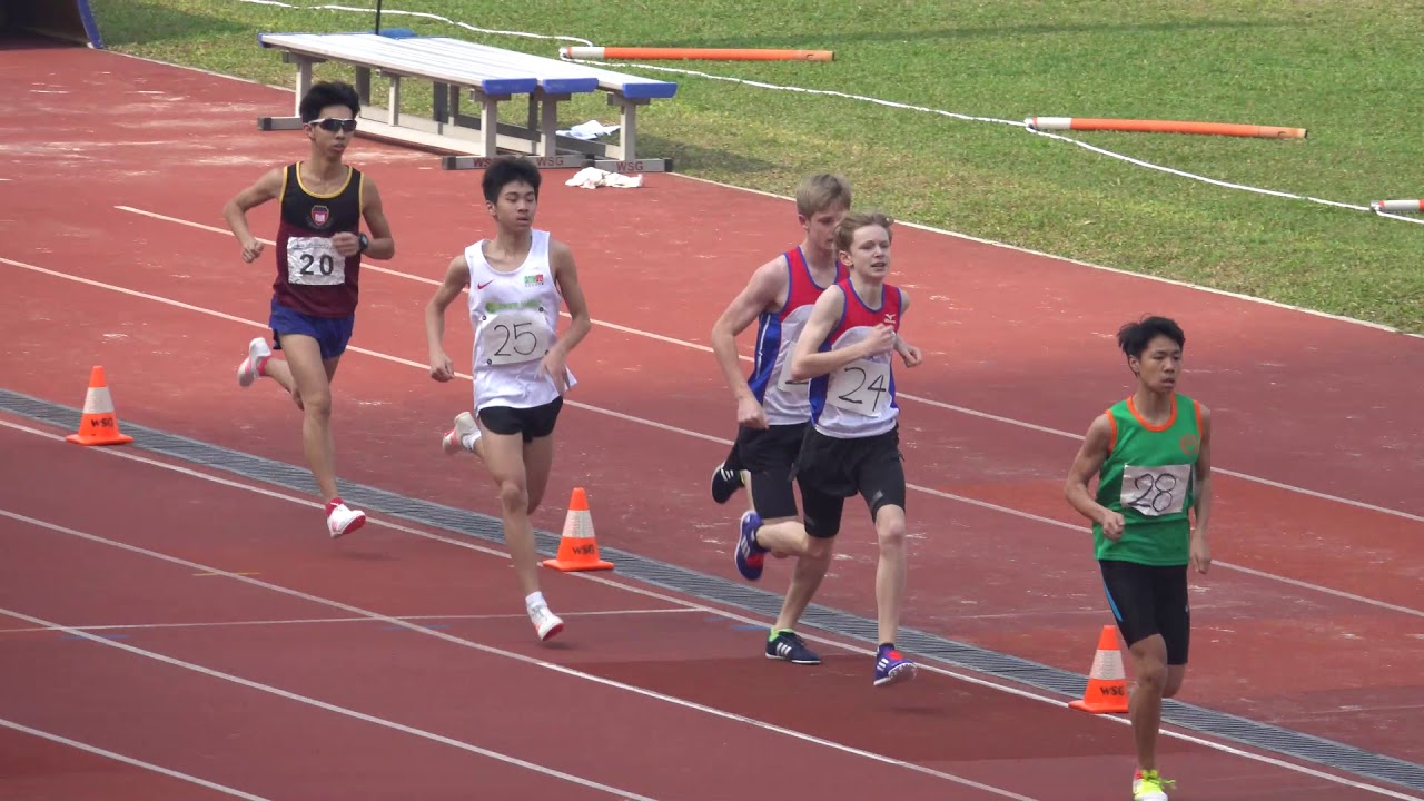 Nick Yip 2018-2-25 2018Hong Kong Athletics Series 1 Day 2 - Men 800m ...