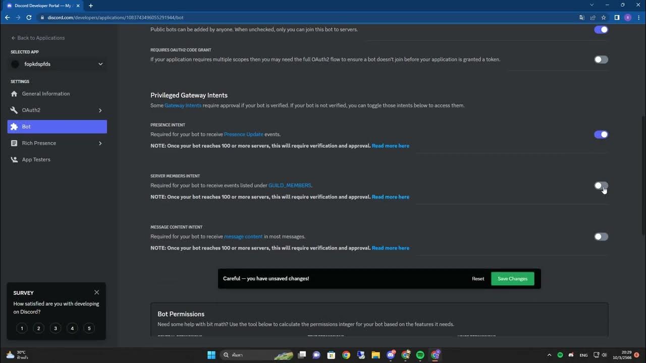 สอนสร้างTOKEN BOT แบบง่ายๆ - YouTube