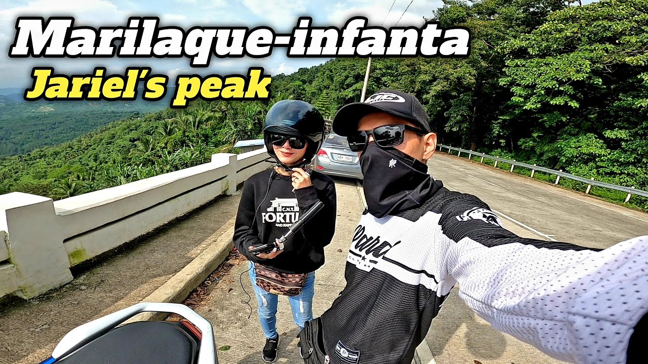 MANILA TO MARILAQUE INFANTA JARIELS PEAK RIDE WITH MY WIFE / MOTOYANS ...