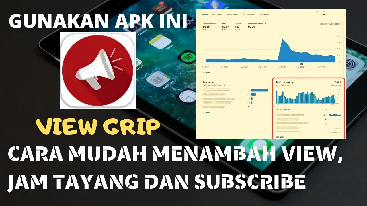 TUTORIAL AUTO VIEWER YOUTUBE || APK VIEW GRIP || - YouTube