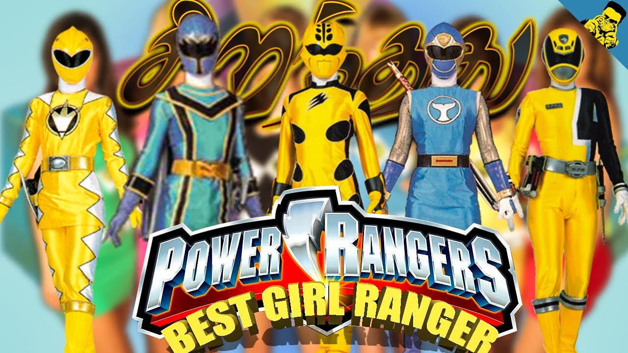 Who is The best girl ranger in Power Rangers Series Tamil | Girl Power ...