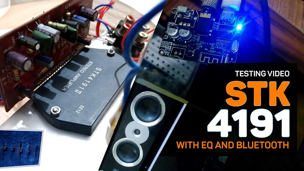STK 4191 I STK 4191 Amplifire & IC performance - YouTube