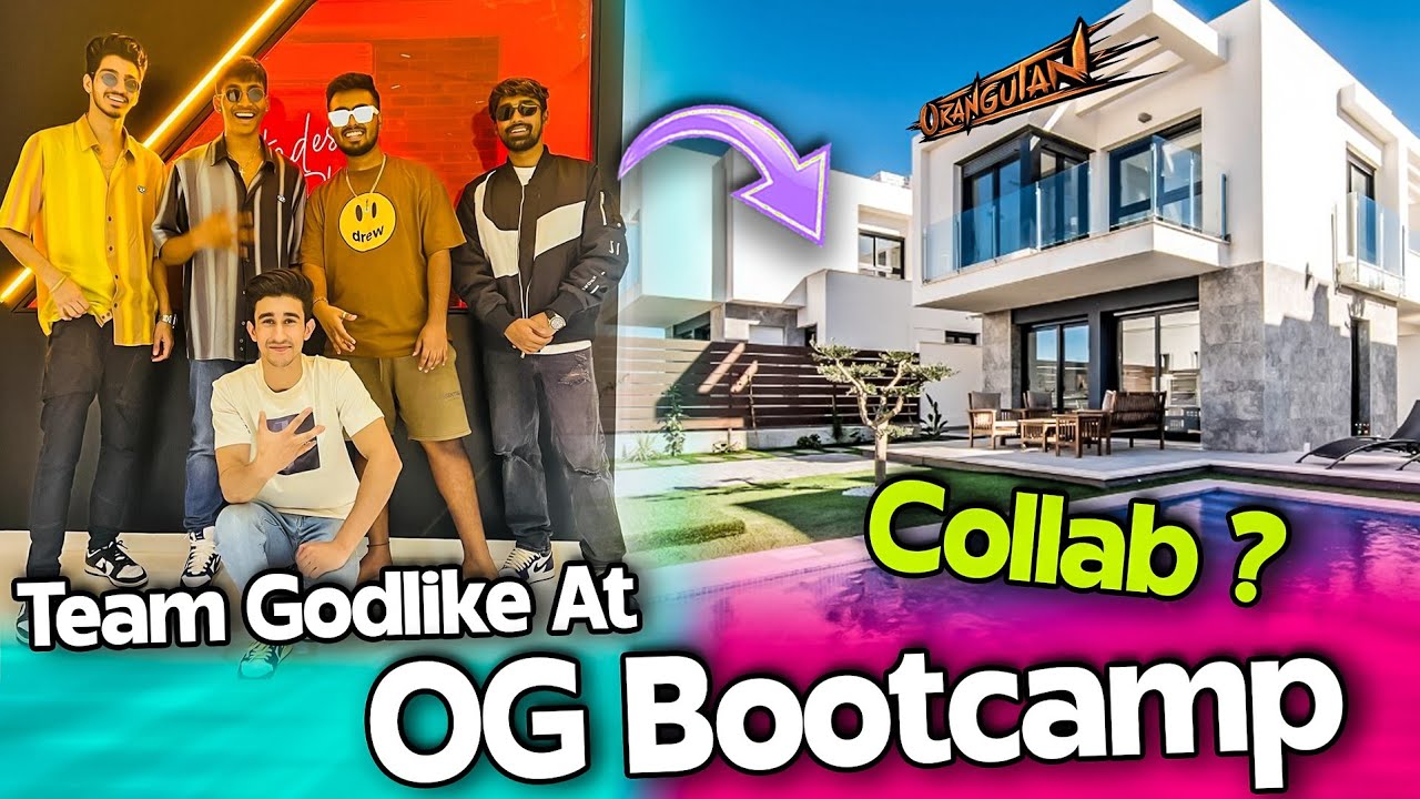 😳 TEAM GODLIKE AT OG BOOTCAMP | COLLAB ?⚡ - YouTube