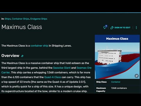 Maximus Review on Shipping Lanes - YouTube