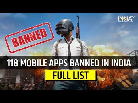 PUBG BANNED || LATEST PUBG NESW || CHINESE 118 APP BANNED || #Pubgbanned