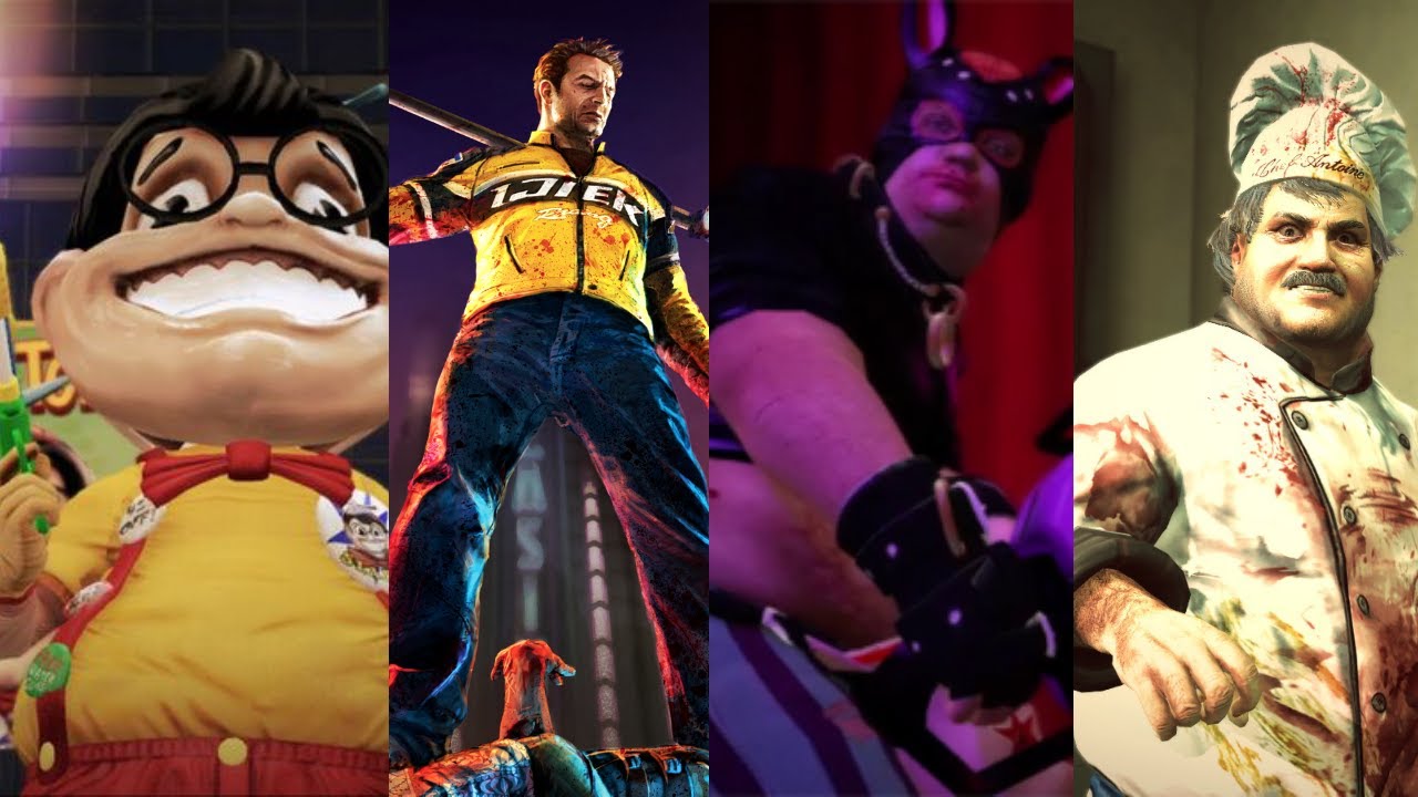 Dead Rising 2 - All Bosses / Psychopaths (With Cutscenes) - YouTube