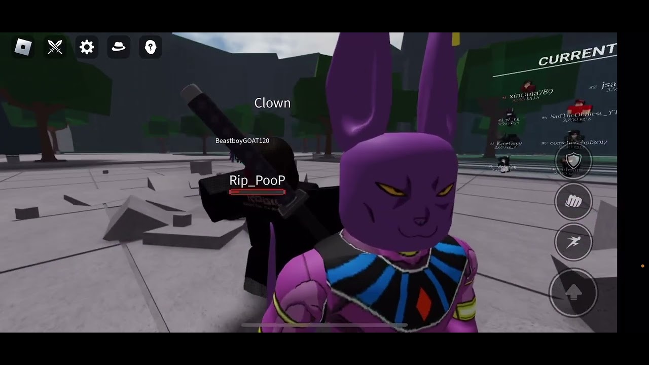 Strongest Battlegrounds Roblox - GOD OF DESTRUCTION Lord Beerus in ...