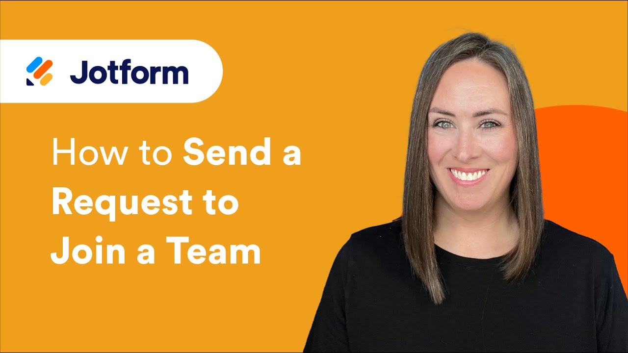 Jotform Teams: How to Send a Request to Join a Team - YouTube