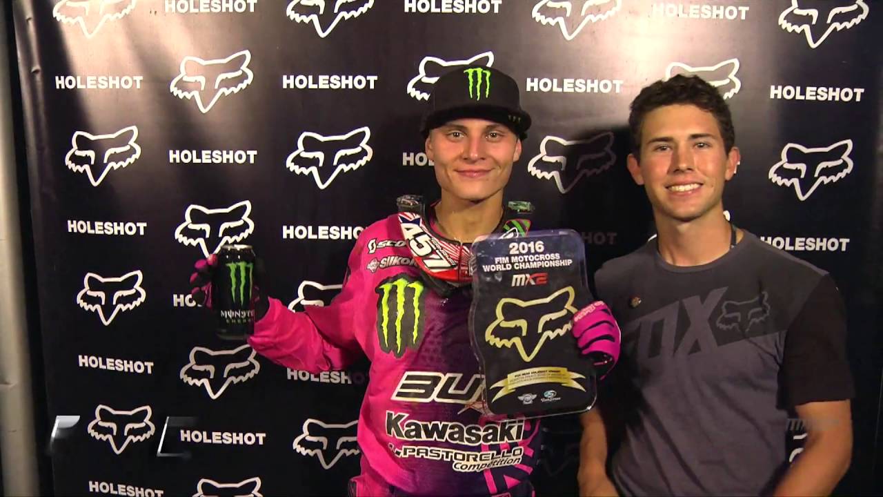 MX2 Fox Holeshots Monster Energy MXGP of Americas 2016 - YouTube