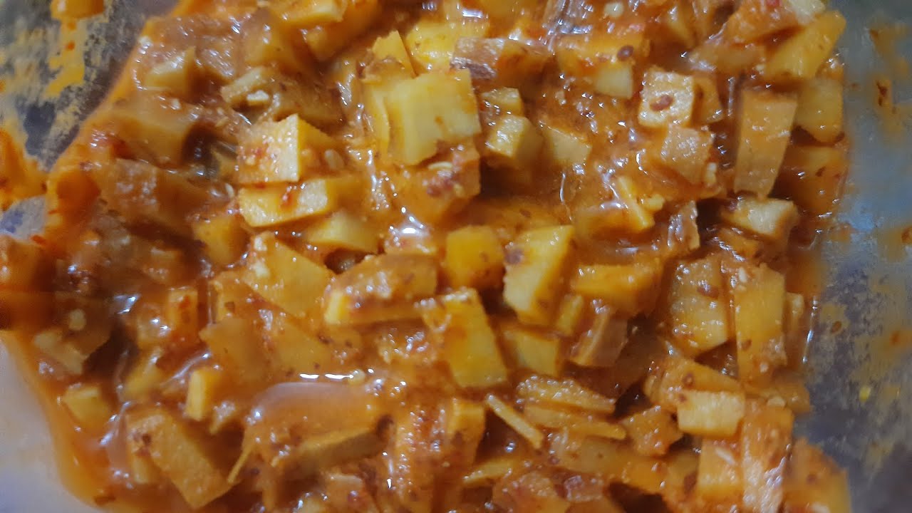 Magani/ Mahali kizhangu (Swallow root) pickles - YouTube