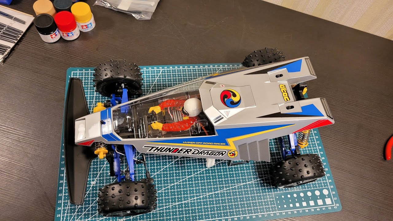 Tamiya Thunder Dragon - Full Build - YouTube