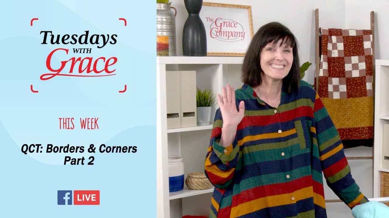 Tuesdays with Grace: Borders and Corners Part 2 - YouTube