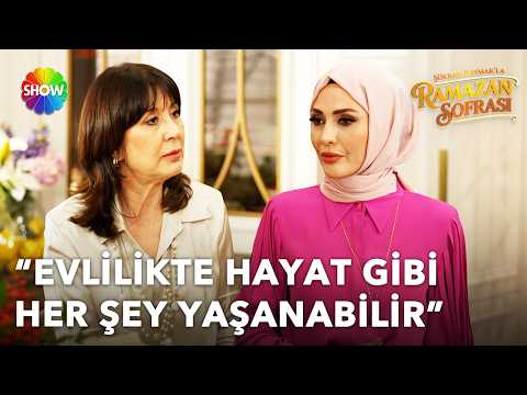 Evlilikte en büyük hata! Psk.Serap Duygulu anlatıyor! | Şükran Kaymak'la Ramazan Sofrası 12. Bölüm