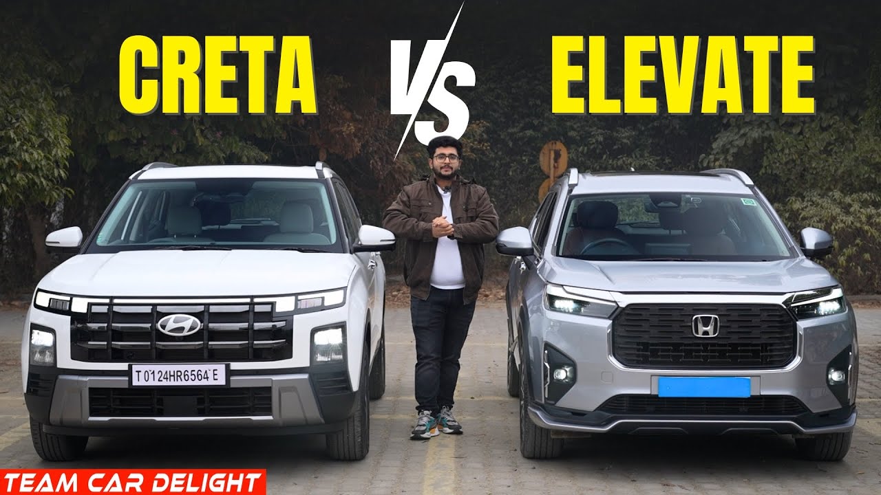 New Hyundai Creta vs Honda Elevate - Which is the Best Family SUV ...