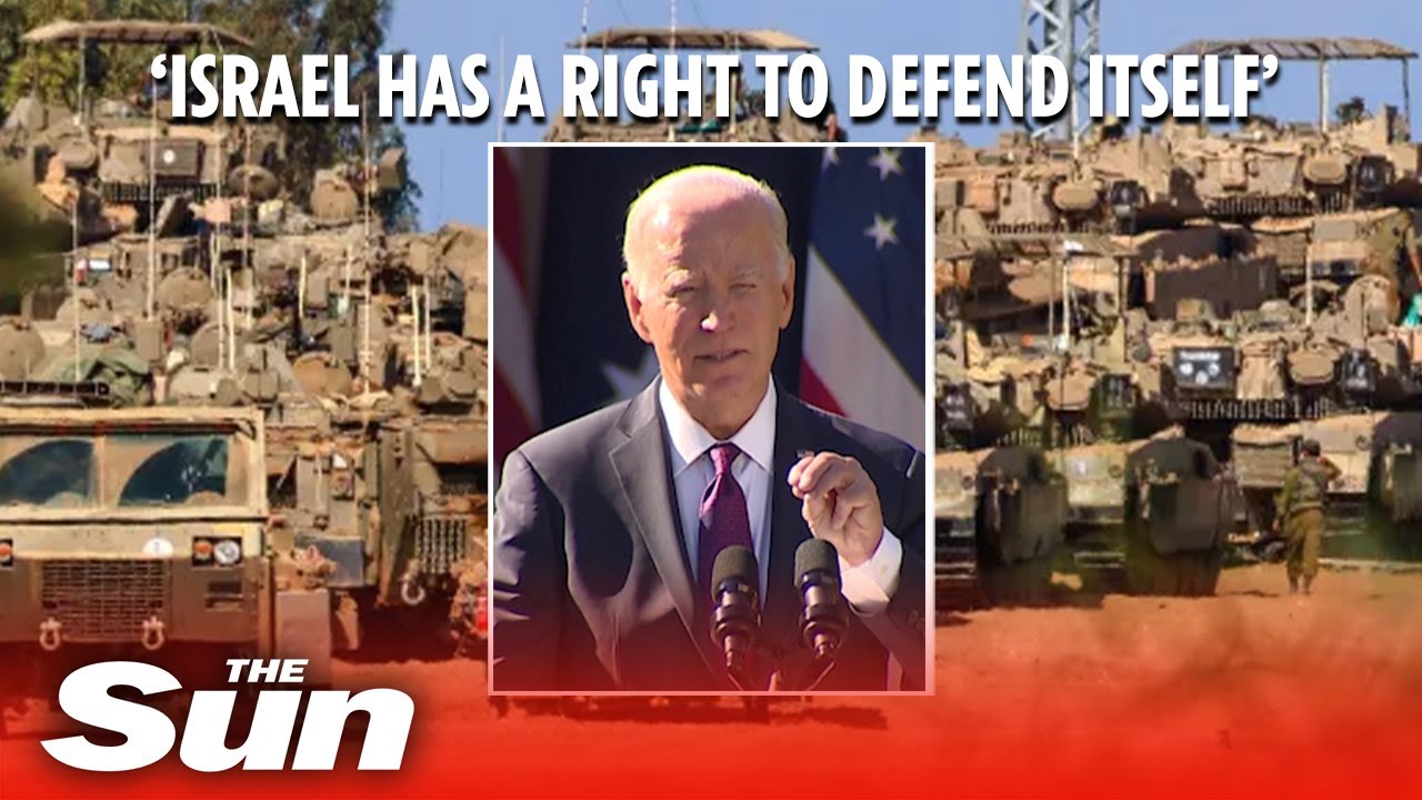 Biden: 'Israel has a right to defend itself' - YouTube