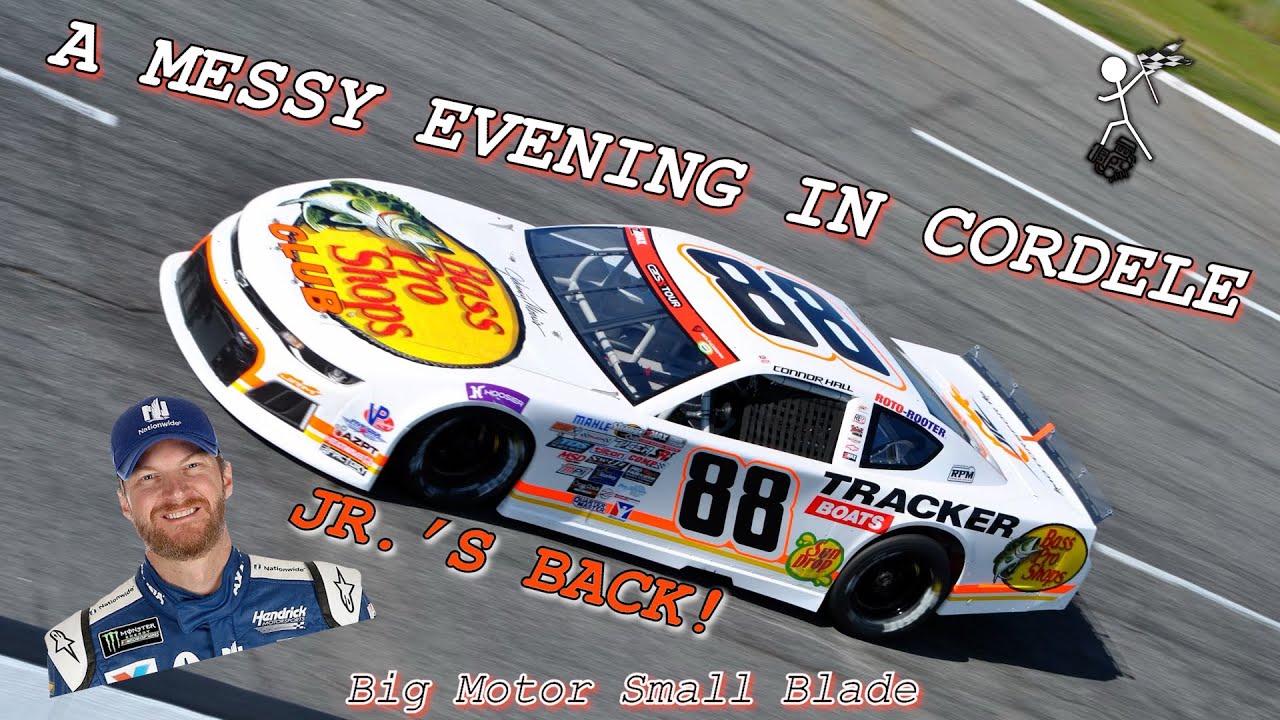 A Messy Night & Dale Jr. Returns | CARS Tour Cordele | Big Motor Small ...